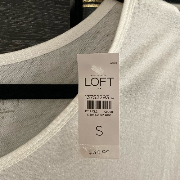LOFT | Tops | Ann Taylor Loft Creamwhite Shirt | Poshmark